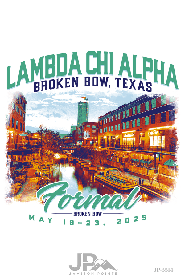 Lambda Chi Alpha University Of Texas At San Antonio Formal T-Shirt - Jamison Pointe