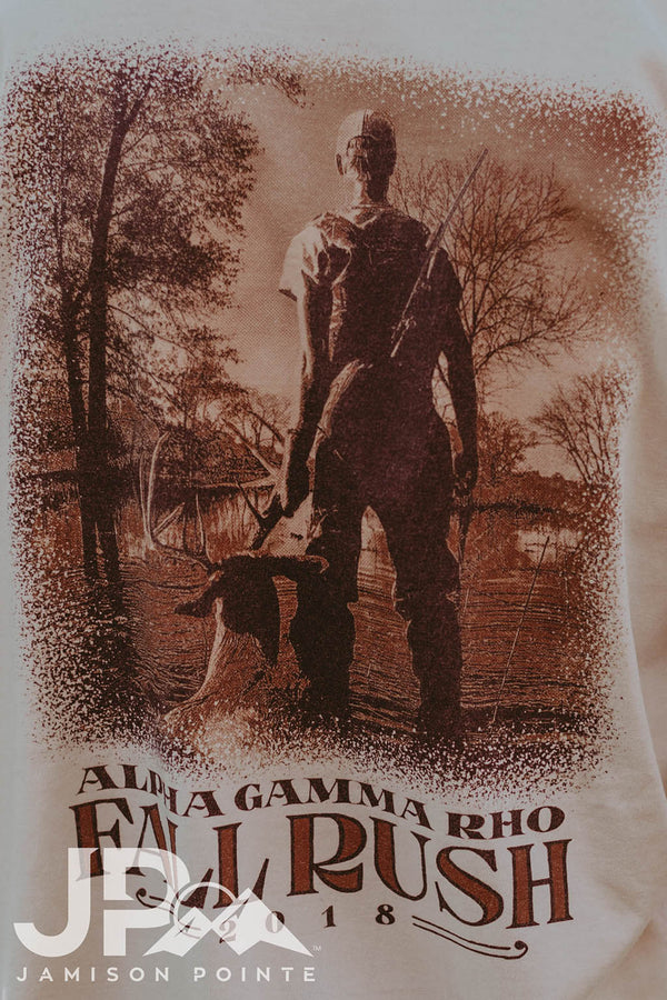 Alpha Gamma Rho Fall Rush Hunting T-Shirts | Jamison Pointe