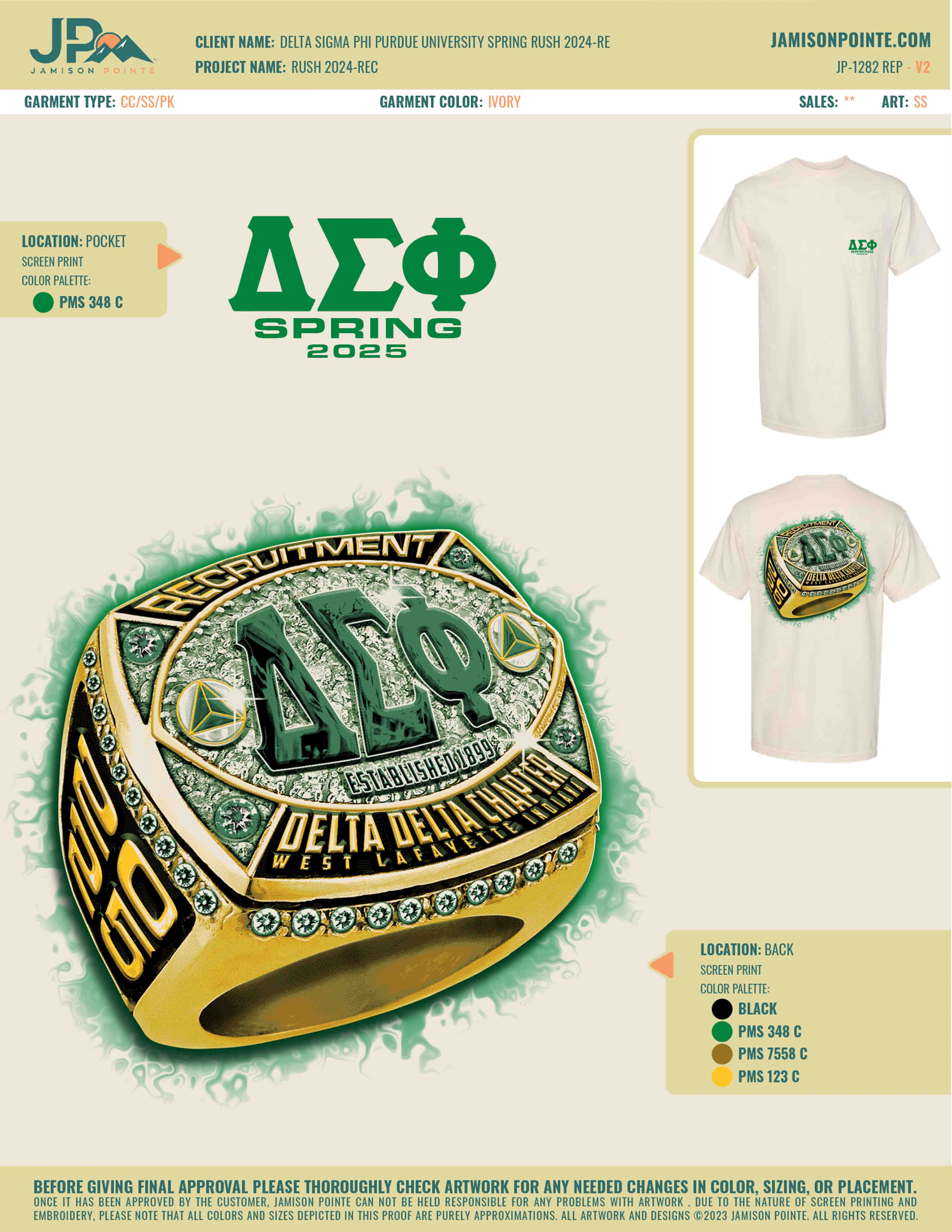 JP22-110723NEW Delta Sigma Phi Purdue University Spring Rush 2023 REC ...