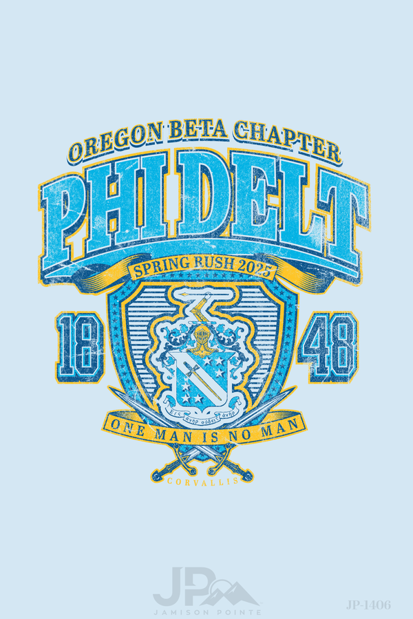 Phi Delta Theta Oregon State University Spring Rush T-Shirt - Jamison ...