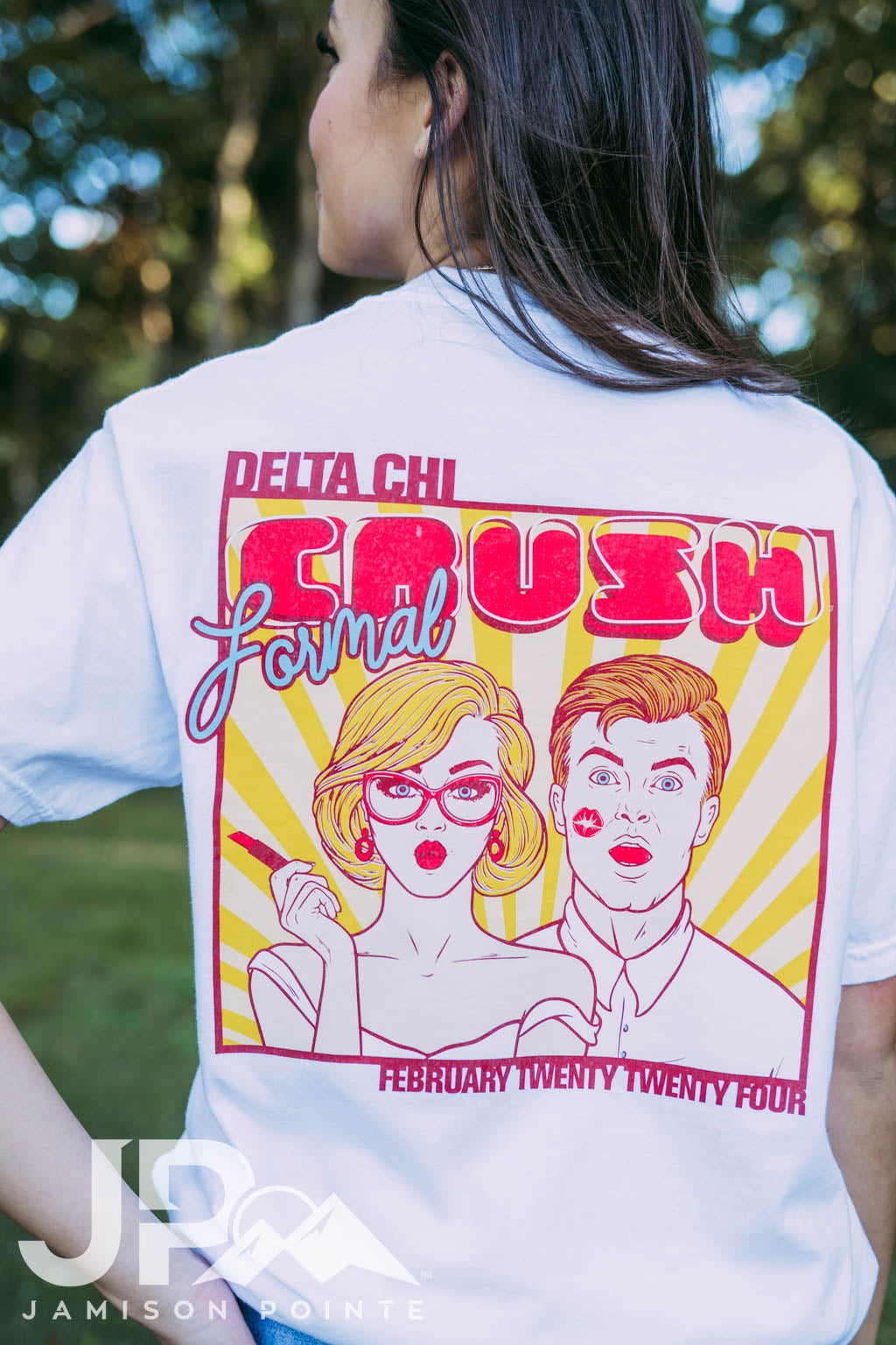 Delta Chi Crush Formal Tshirt - Jamison Pointe