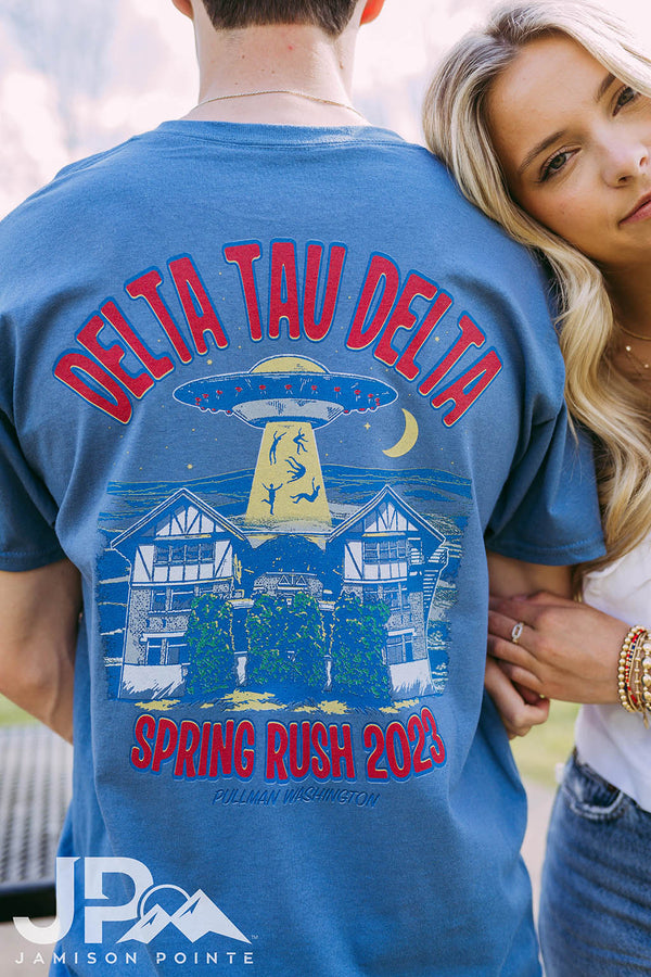 Delta Tau Delta Spring Rush Tshirt - Jamison Pointe