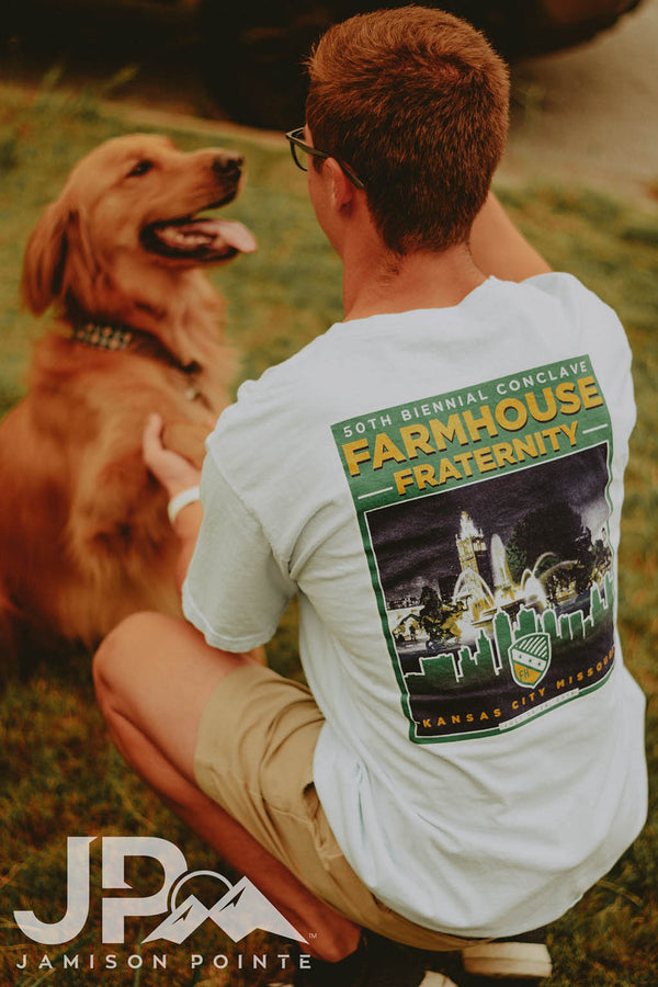 Farmhouse Biennial Conclave Custom Fraternity Shirt | Jamison Pointe