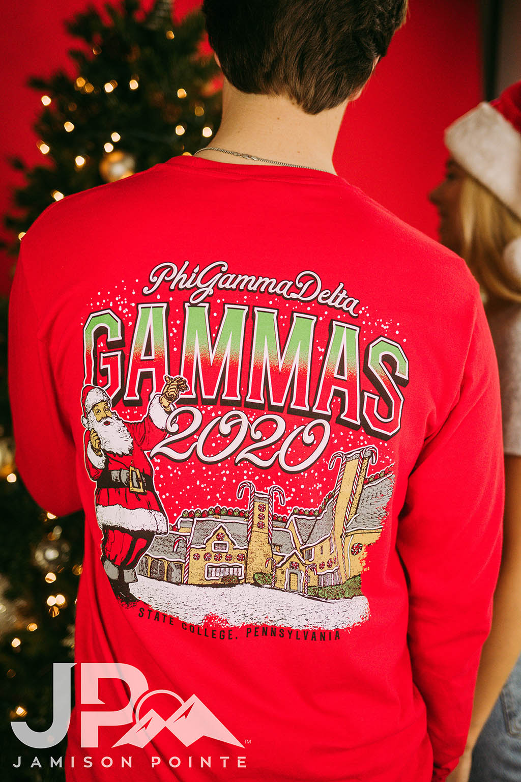 Phi Gamma Delta Gammas Christmas Tee - Jamison Pointe