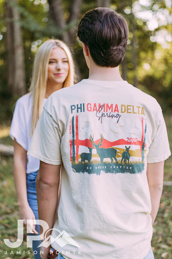 Phi Gamma Delta Spring Rush Deer T-Shirts | Jamison Pointe