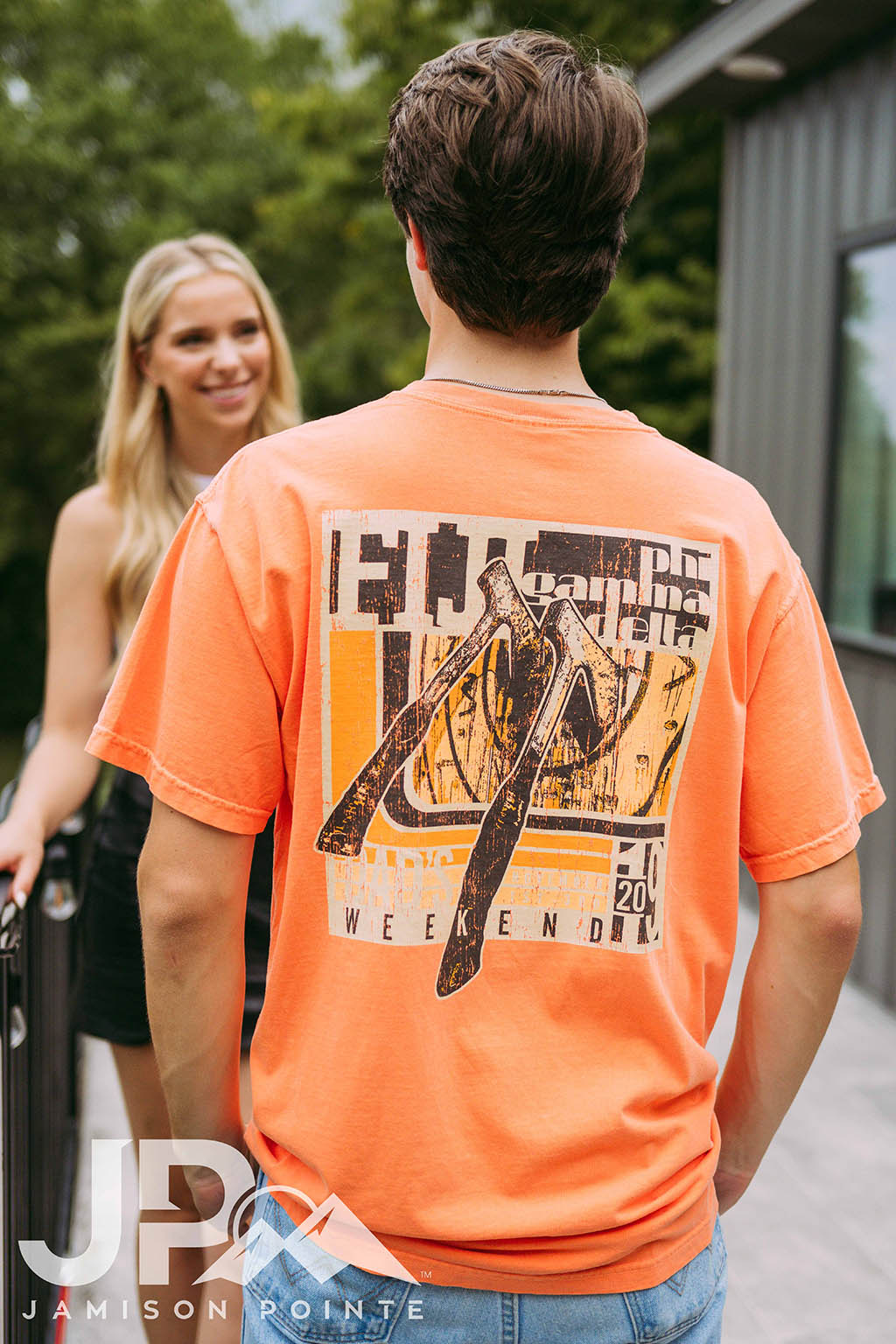 Fiji Axe Throwing Dad's Weekend Tee - Jamison Pointe