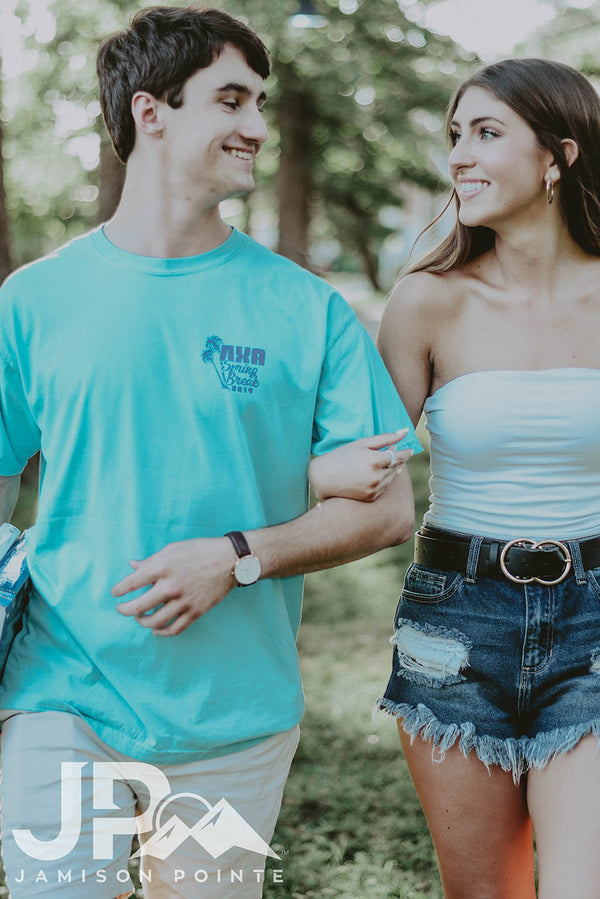 Lambda Chi Alpha Spring Break Beach Lion T-Shirts | Jamison Pointe