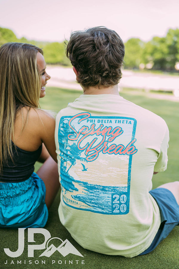 Phi Delta Theta Spring Break Beach Tee - Jamison Pointe