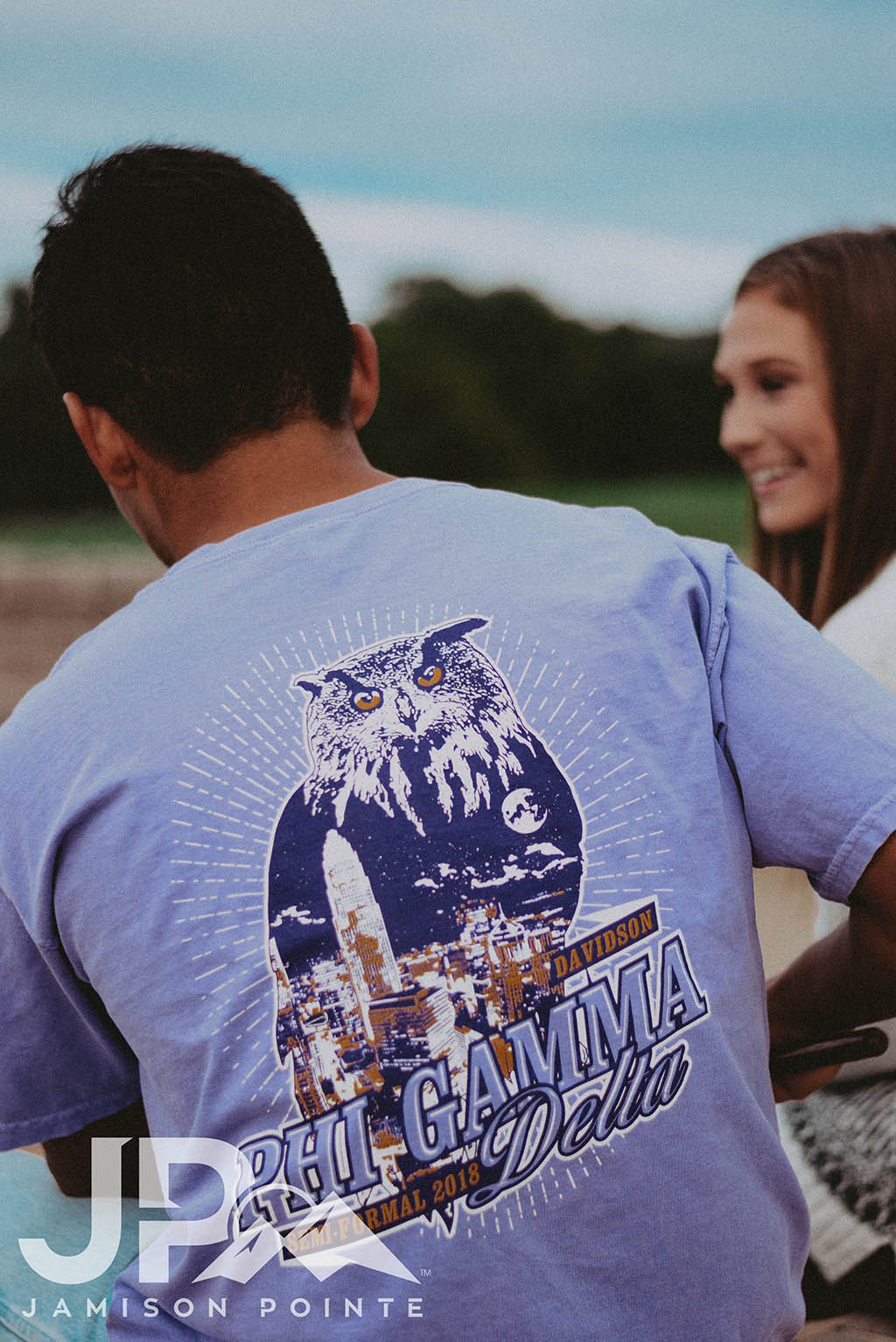 Phi Gamma Delta Owl Semi Formal Custom Frat Shirt | Jamison Pointe