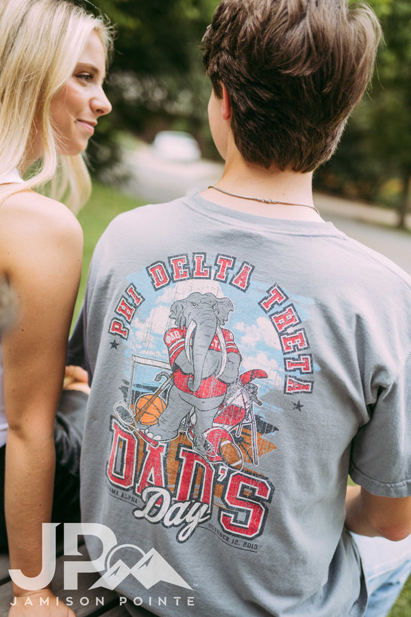Phi Delta Theta Dad's Day Elephant Tee - Jamison Pointe