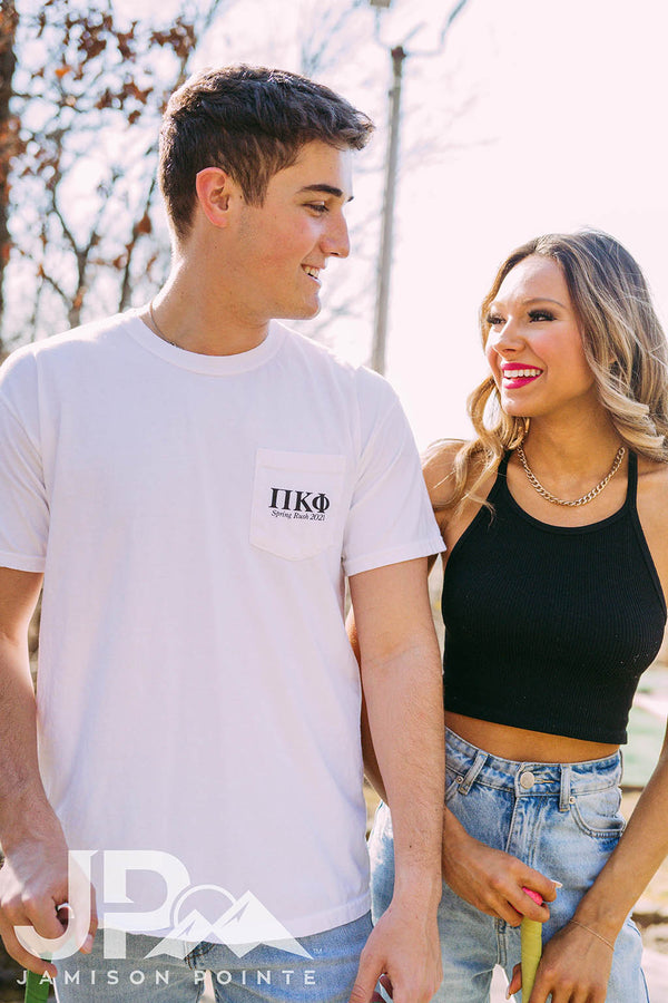 Pi Kappa Phi Spring Rush Tiger Custom Frat Shirt | Jamison Pointe