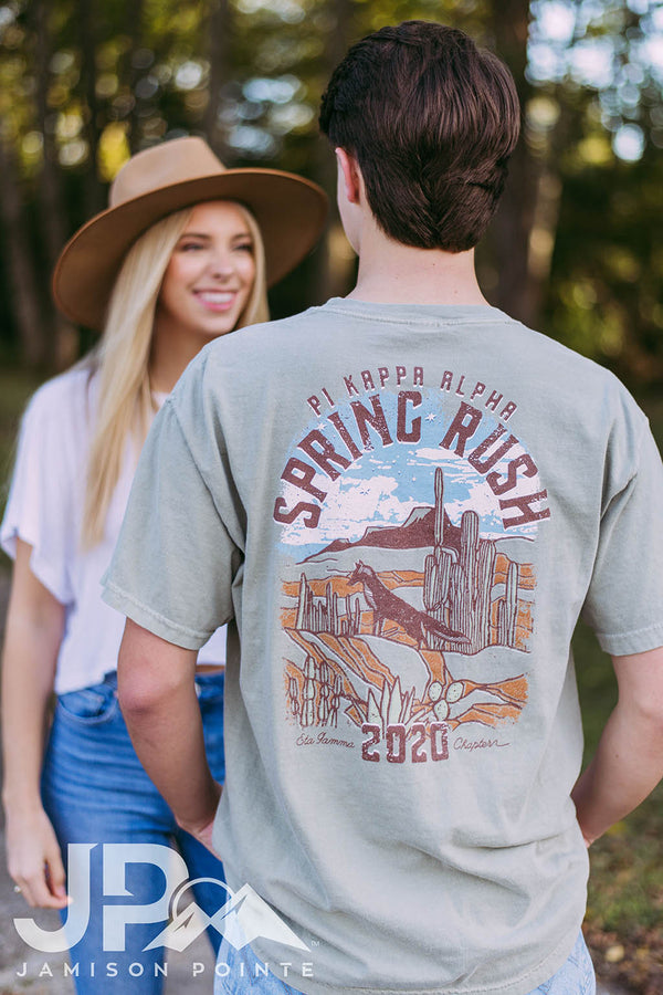 Pi Kappa Alpha Spring Rush Desert T-Shirts | Jamison Pointe