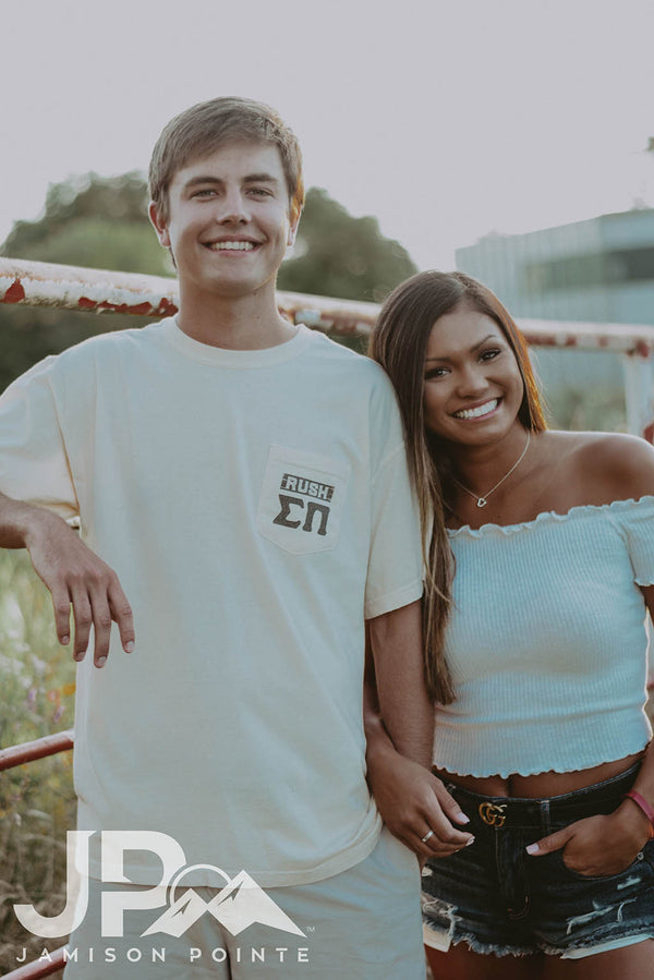 Sigma Pi Spring Rush Cowboy Custom Fraternity Shirt | Jamison Pointe