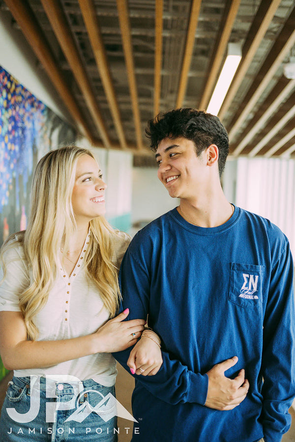 Sigma Nu White Rose Formal Tee - Jamison Pointe